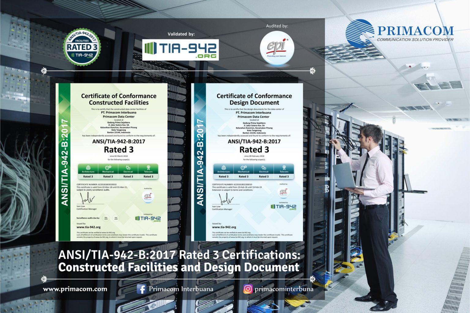 DATA CENTER SOLUTION - Primacom Interbuana